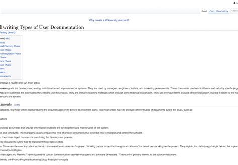 Technical Writing Types Of User Documentation Wikiversity Doctoolhub