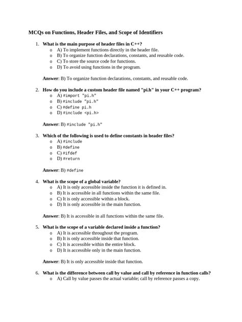 Lecture 10 Pdf Scope Computer Science Parameter Computer