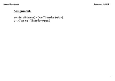 8th Pre Alg L17 Sept24 Ppt