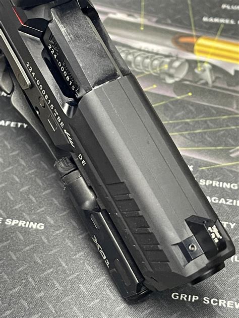 Nova Cnc Aluminum Vp9 Custom Rmr Slide Set For Umarex Vp9 Gbb Series Boomarms