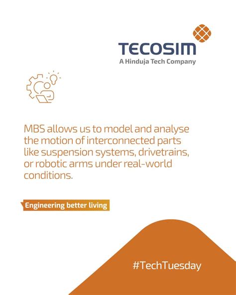 ⚙️ Tech Tuesday What Is Multi Body Simulation Mbs Tecosim Uk