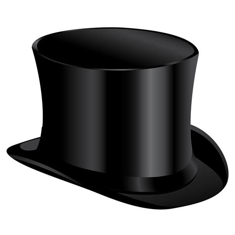 шляпа черный цилиндр PNG фото
