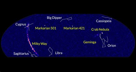 New Sky Map Charts Previously Unknown Gamma Ray Sources