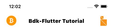 Bdk Flutter Building Flutter Apps With Bdk Bitcoin Dev Kit Documentation