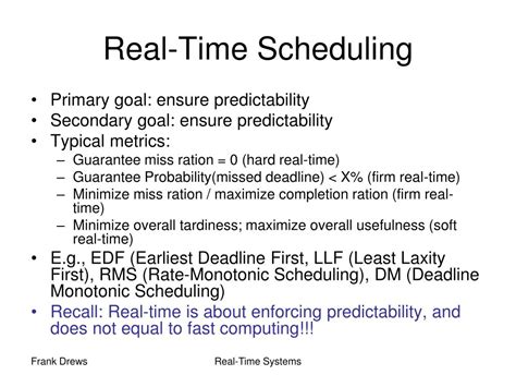 Ppt Real Time Systems Powerpoint Presentation Free Download Id1407965