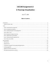 A2 Handout Pdf CSC148 Assignment 2 A Treemap Visualization July 17th 2023 Table Of Contents