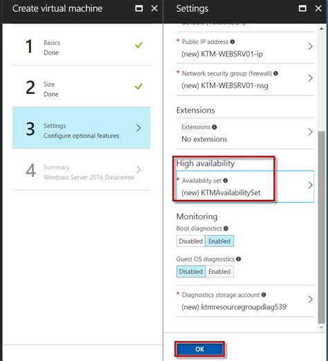 Creating A Windows Virtual Machine And Availability Set At The Same