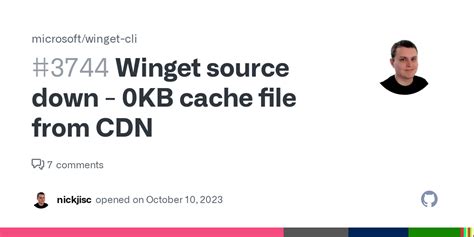 Winget Source Down Kb Cache File From Cdn Issue Microsoft Winget Cli Github