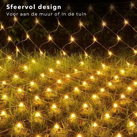 Cheqo® Netverlichting Lichtnet Lichtgordijn Boomverlichting