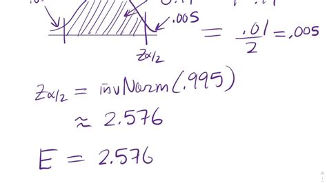 constructing confidence intervals youtube