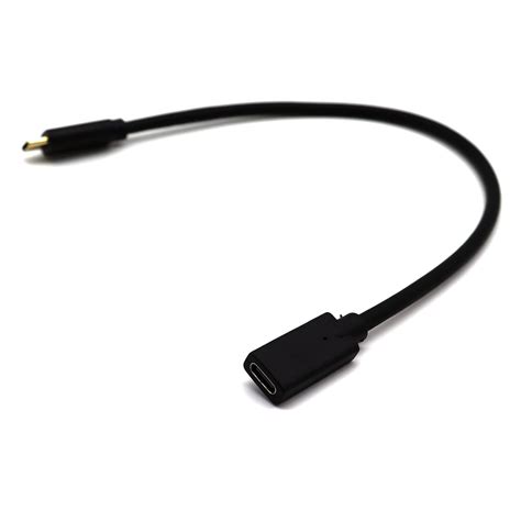 AWADUO USB 3 1 Male To Type C Female Adapter Cable Type C To USB 3 1 Cord Extension Cables