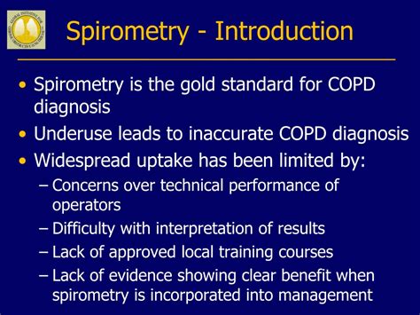 Ppt Enhancing Copd Diagnoses With Spirometry A Primary Care Guide Powerpoint Presentation