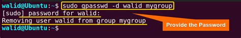 Remove User from a Group Using “gpasswd” Command in 3 Steps
