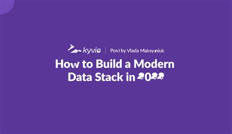 What Is The Modern Data Stack And How To Build 2023