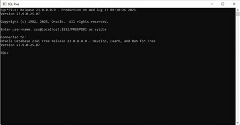 how to install oracle database 23ai on windows vinish dev