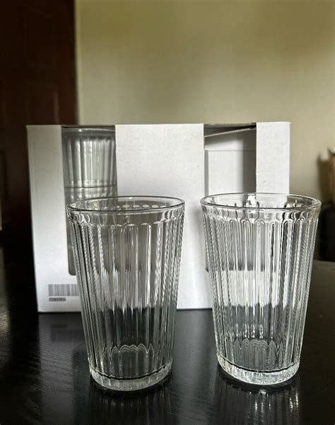 Ikea Cups Glass Vardagen Furniture And Home Living Kitchenware
