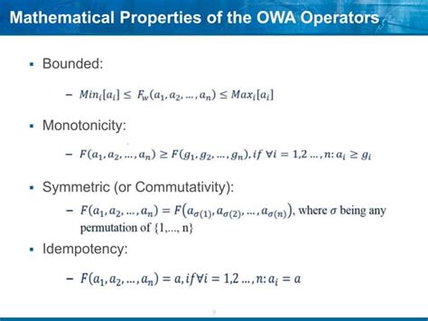 Owa Method Ppt