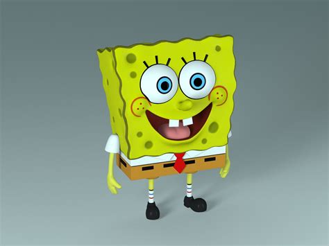 Spongebob Free 3d Model Max Free3d