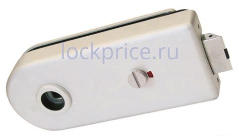 Замок сантехнический с WC заверткой для стеклянных дверей HAG ID-500WC ...