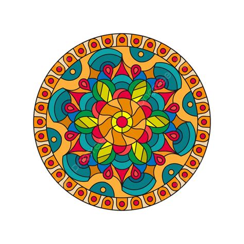 Circular Geometric Pattern Vector Design Images Circular Pattern