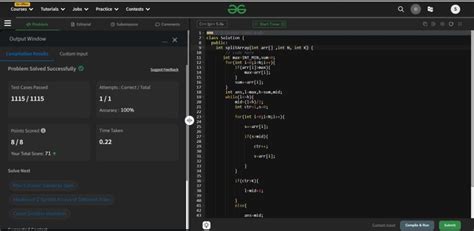 Sadashiv Kumar On Linkedin 100 Days Coding Challenge Dsa C Days14100 Problems Split