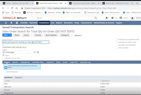 How To Create A Netsuite Custom Field From Saved Search Data