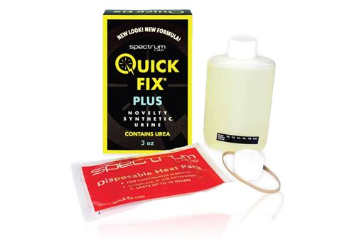 Quick Fix 63 Plus Synthetic 3oz Novelty Urine Spectrum Labs