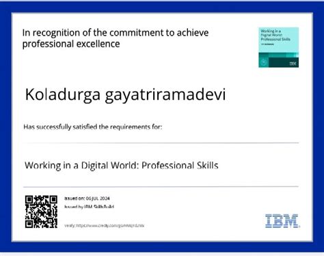 Rama Devi On Linkedin Professionaldevelopment Digitalskills Ibm