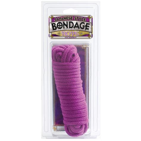 Doc Johnson Japanese Style Bondage Rope Purple Canada