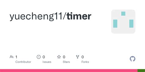 Github Yuecheng Timer