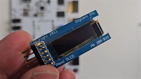Course Pmod Oled Controller Display Text And Graphics With An Fpga