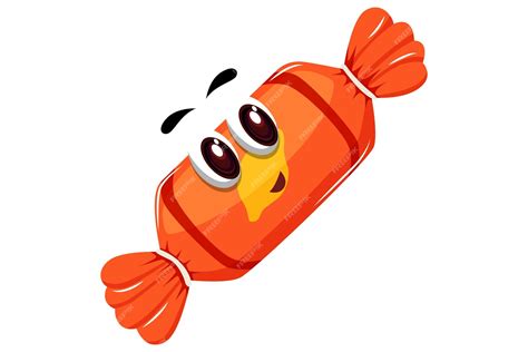 Premium Vector Cute Candy Character Design Illustration