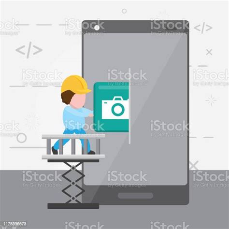 모바일 앱 개발 개념에 대한 스톡 벡터 아트 및 기타 이미지 개념 개발 개성 개념 Istock