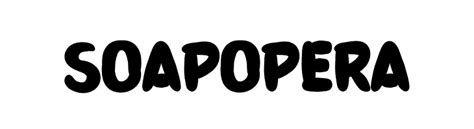 Soap Opera Font Soap Opera Font