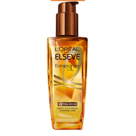 Loreal Elseve Extraordinary Oil Extra Rich 100ml Shopee Singapore