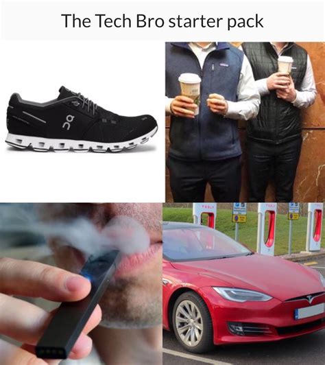 Tech Bro Starter Pack Rstarterpacks