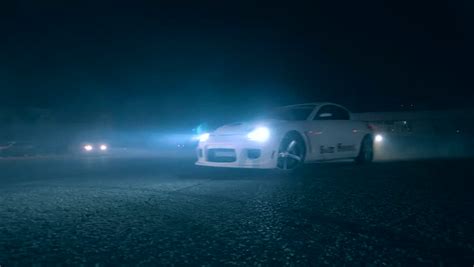 Sports Car Spinning In Drift Stock Footage Video Royalty Free Shutterstock