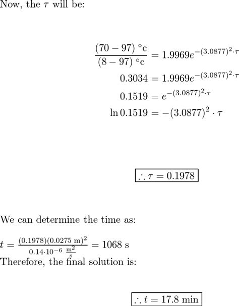 Heat And Mass Transfer Fundamentals And Applications Exercise 68 Ch 4 Pg 296 Quizlet