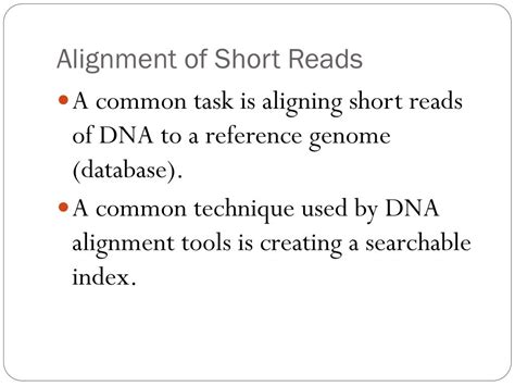 PPT Analysis Of DNA Sequence Alignment Tools PowerPoint Presentation ID
