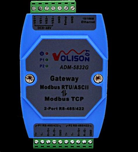 Adm 5832g Industrial 2 Port Modbus Gateway Server Grandado
