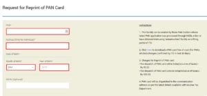 Reprint Duplicate PAN Card Application On TIN NSDL Portal Learn By Quicko
