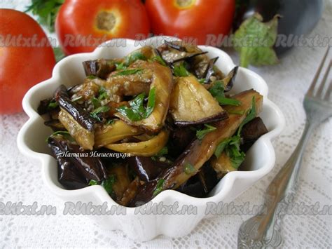 Баклажаны запеченные в духовке с чесноком 8 фото в рецепте