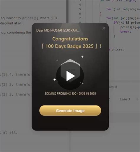 leetcode 100daystreak codingjourney problemsolving consistency