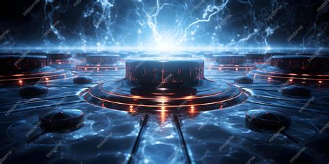Harnessing Electricity To Power Lightningfast Quantum Supercomputer Concept Quantum Computing