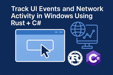 Track Ui Events And Network Activity In Windows Using Rust C