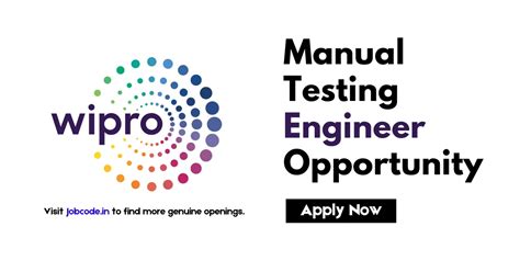 Wipro Hiring Freshers For Manual Testing Trainee Role Jobcode
