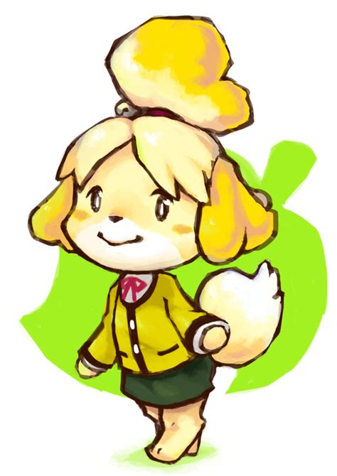 Isabelle Animal Crossing Drawn By Furamii Danbooru