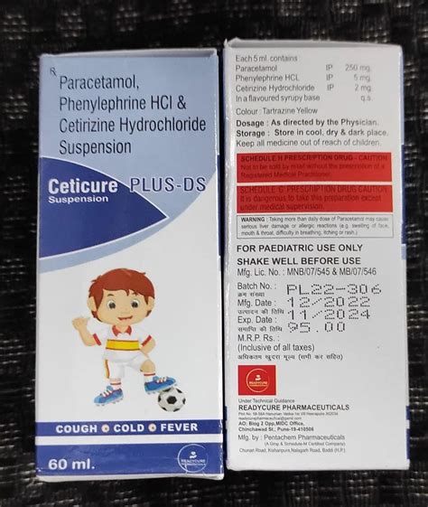 Tablet Paracetamol Cetirizine Hydrochloride Packaging Size 10 15 Tablets At Best Price In Jaipur