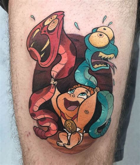 Cartoon Character Tattoo Ideas Bold Designs For Fans Of Animation