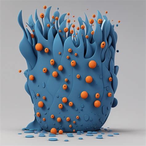 Premium Ai Image Abstract 3d Effect Textured Shapes Background